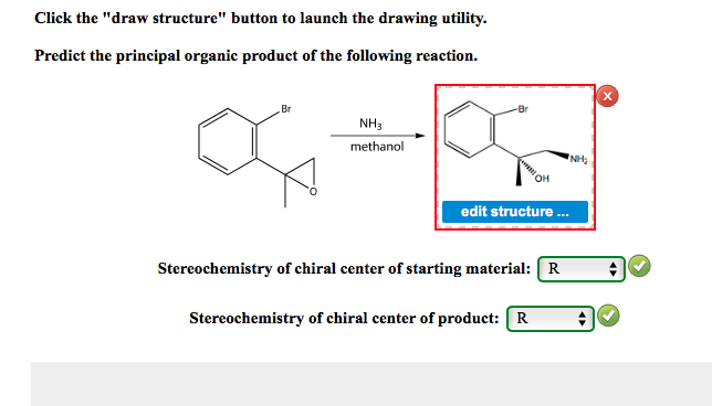 Solved Click the"draw structure" button to launch the | Chegg.com
