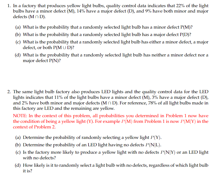 Solved *Only solve Problem 2 (a, b, c, d) | Chegg.com