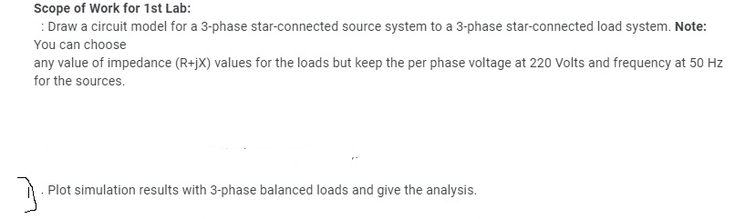 Solved Scope of Work for 1st Lab: : Draw a circuit model for | Chegg.com