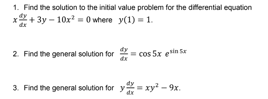 please help me to solve these problems | Chegg.com