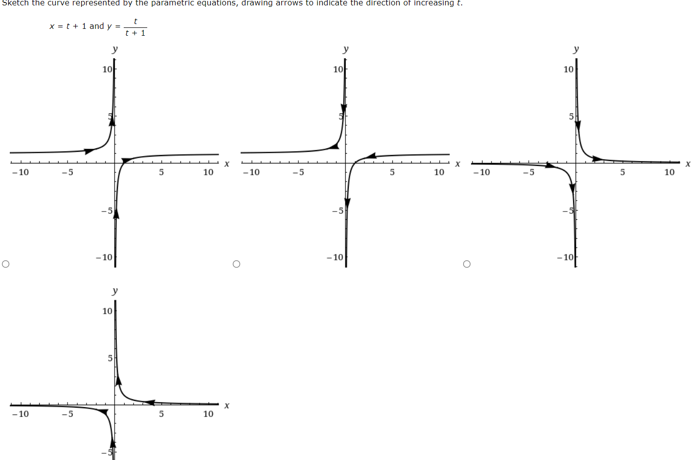 Solved Eliminate the parameter to determine the Cartesian | Chegg.com