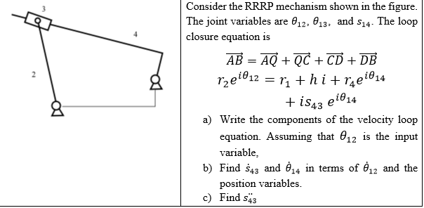 Consider the RRRP mechanism shown in the figure. The | Chegg.com