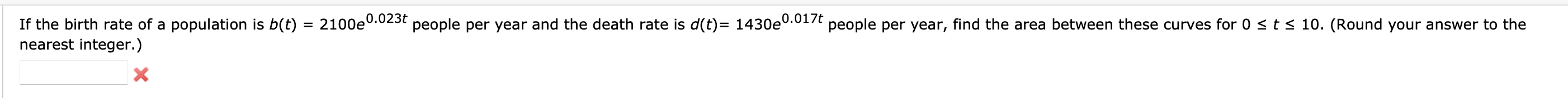 Solved nearest integer.) | Chegg.com
