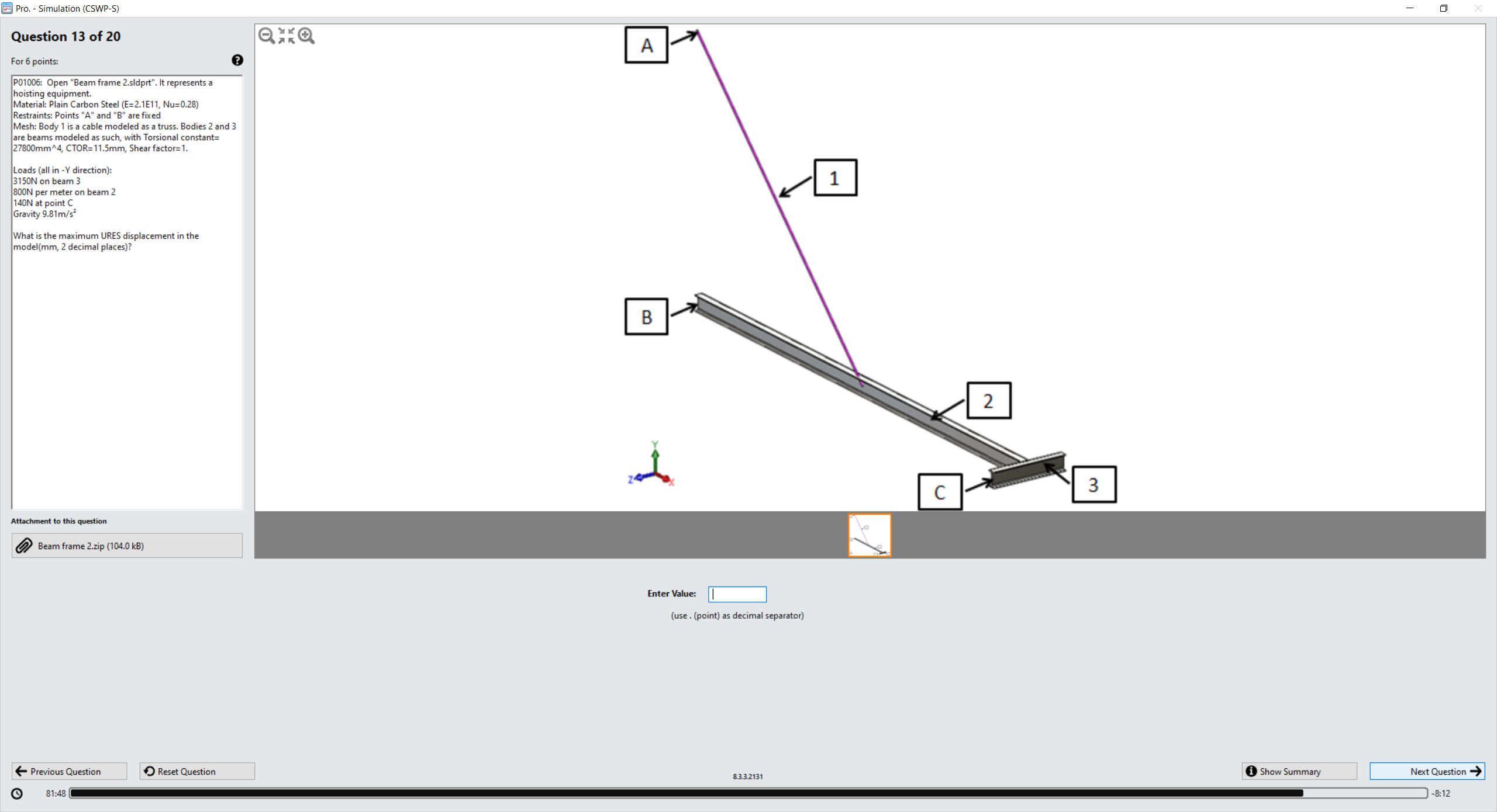 Solved Solve me ﻿these pleaseIts solidworks questionsread | Chegg.com