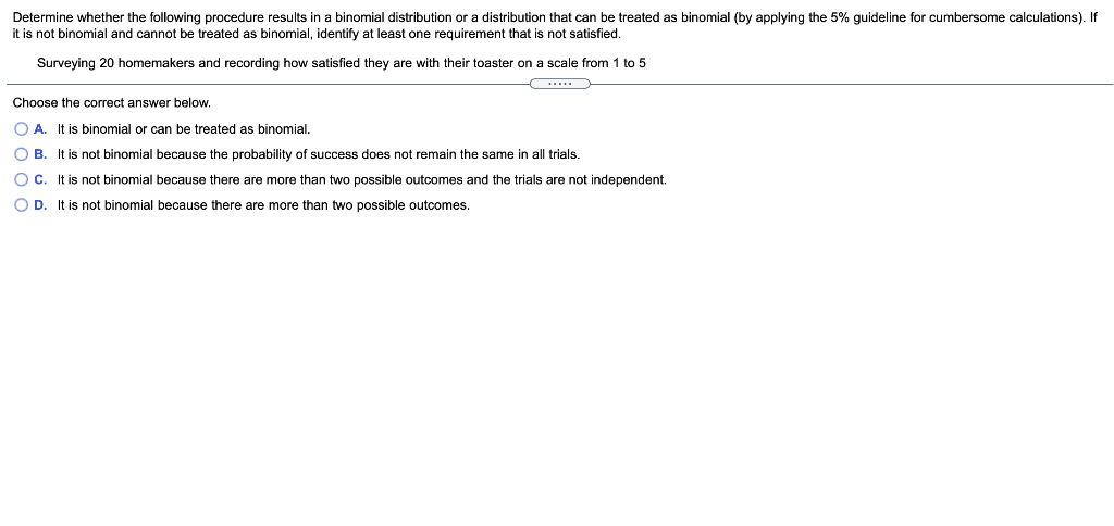 Solved Determine whether the following procedure results in | Chegg.com