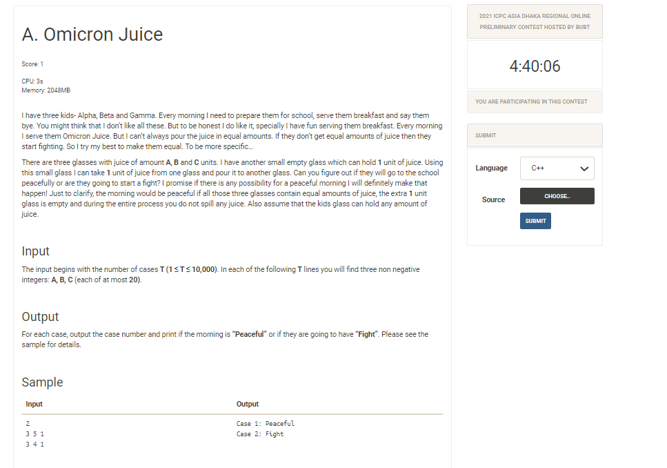 Solved CPU: 3 s Memory: 2048MB I have three kids- Alpha, | Chegg.com