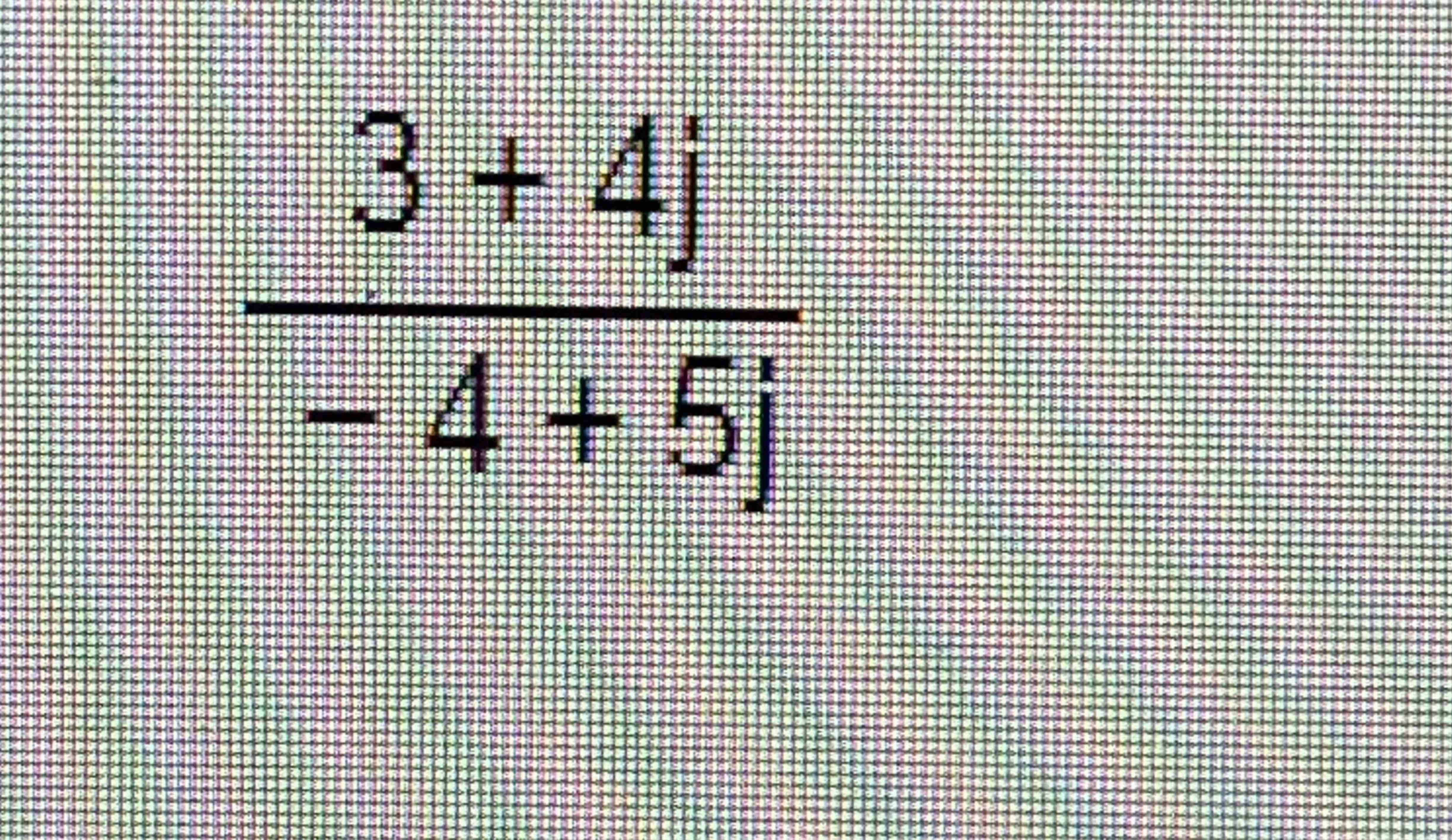 Solved 3+4j-4+5j ﻿find the polar form | Chegg.com