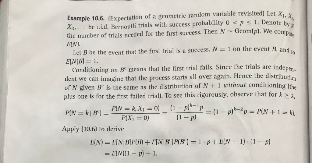 Q.1 please explain why the numerator is geometric | Chegg.com