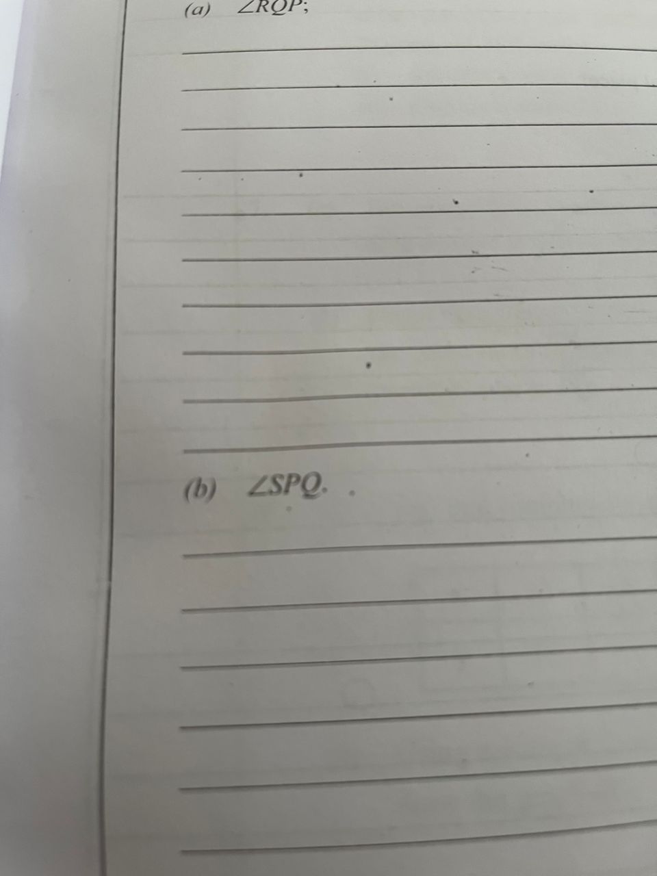 Solved In the diagram, P,Q,R and S are points on the circle | Chegg.com