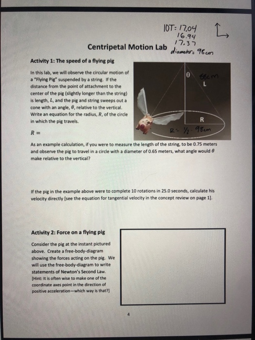 Solved The questions go together and I have the measurements | Chegg.com