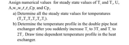 Distributed parameter systems such as tubular | Chegg.com