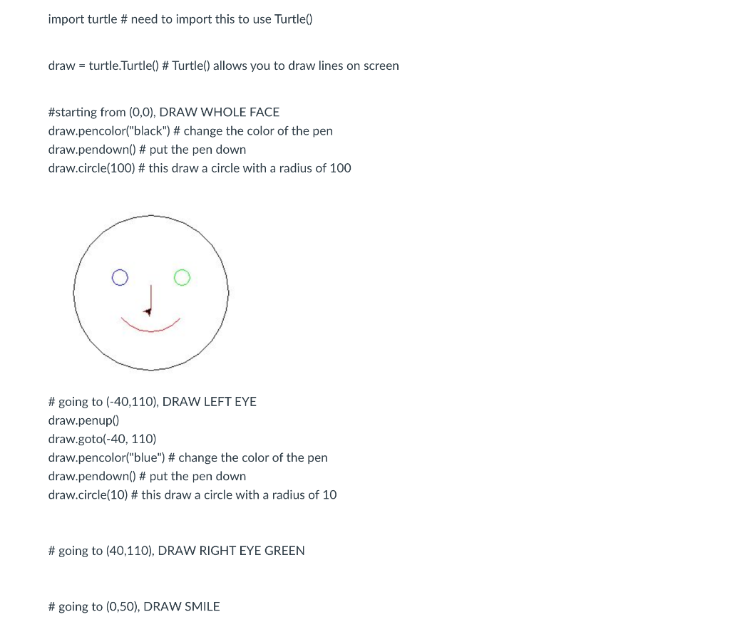 Solved Please write in Python. Follow all the instructions. | Chegg.com