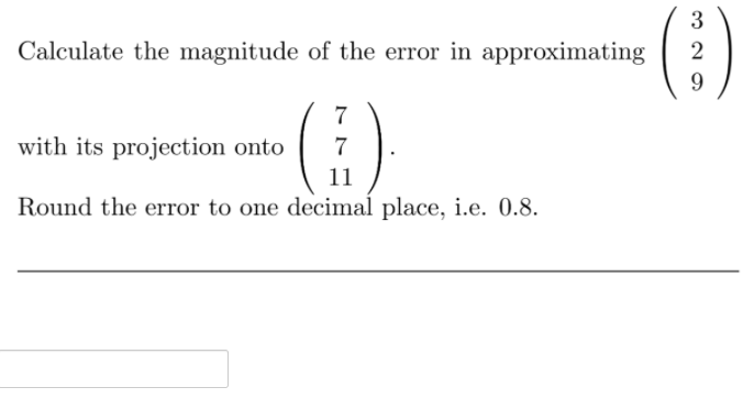 Solved Calculate the magnitude of the error in approximating | Chegg.com