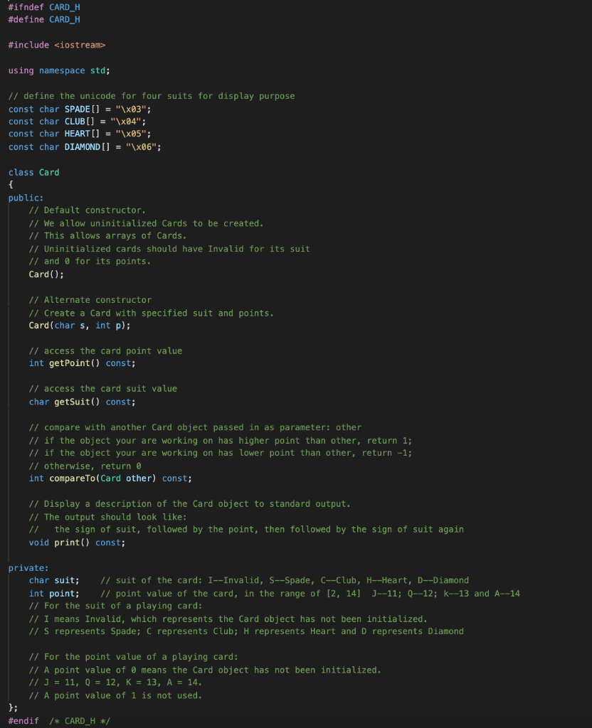 Solved Problem Statement Write a program that plays a simple | Chegg.com