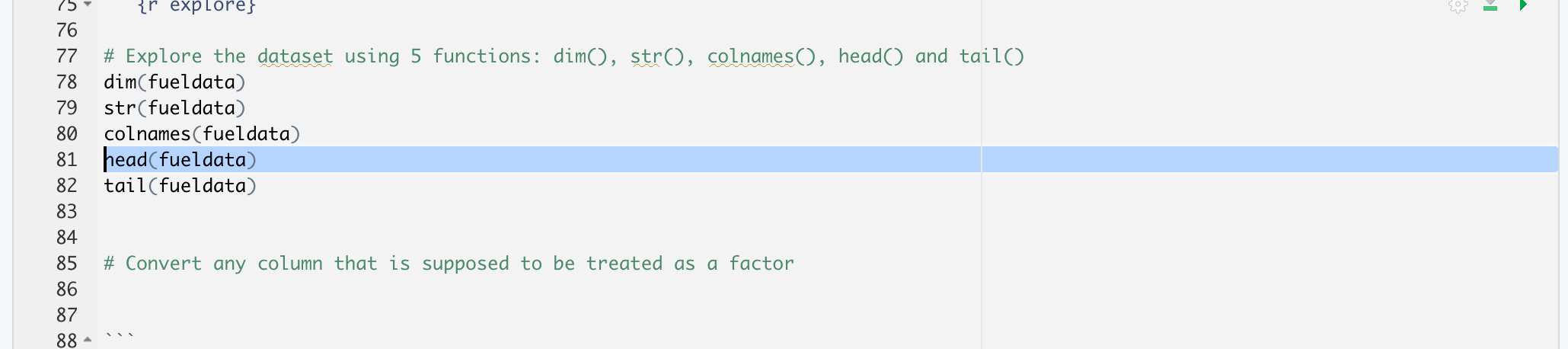 begin{array}{ll}76 & \\ 77 & \text { # Explore | Chegg.com