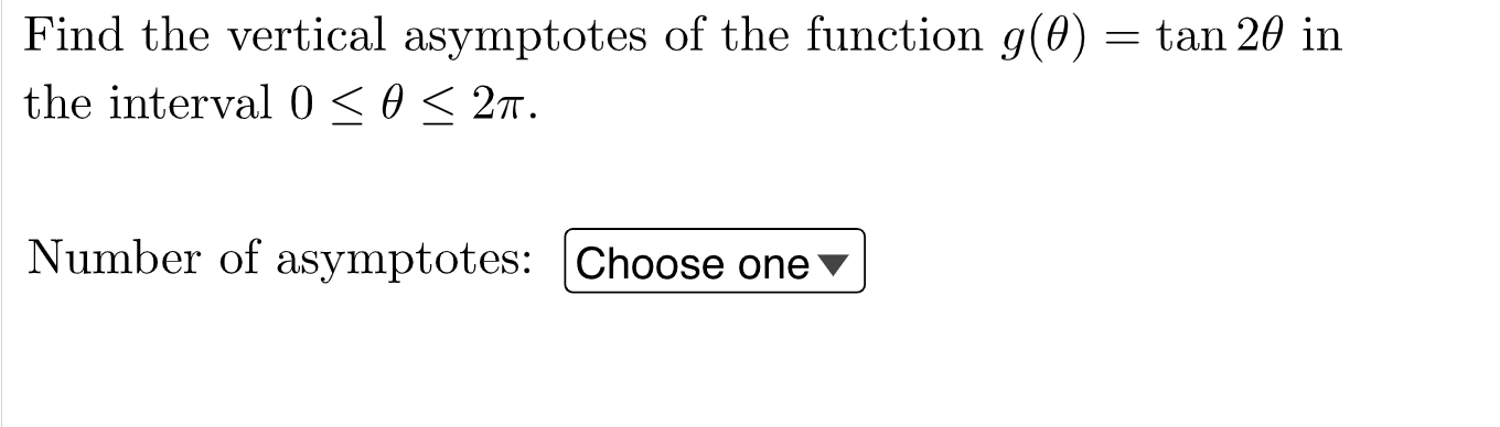 Solved Find the vertical asymptotes of the function | Chegg.com