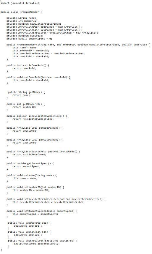 Solved Part A - Inheritance, Abstraction and Interfaces (10 | Chegg.com