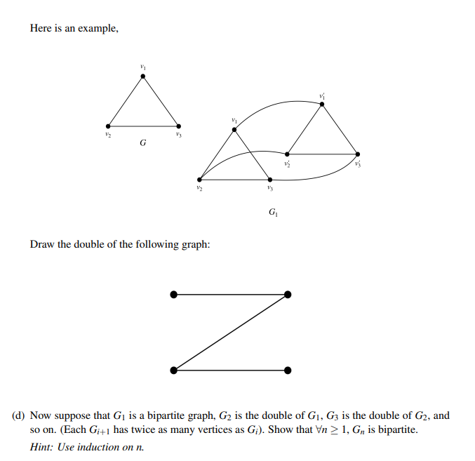 Solved 7 Bipartite Graphs An Undirected Graph Is Bipartite