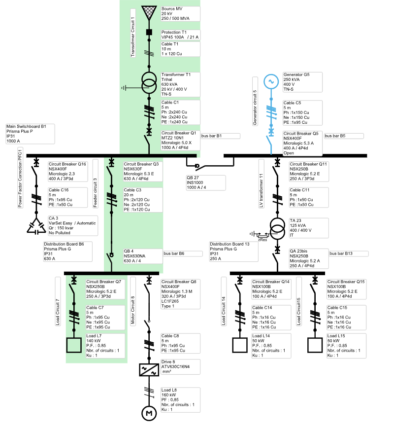 Solved Using the power system below explain in calculations | Chegg.com