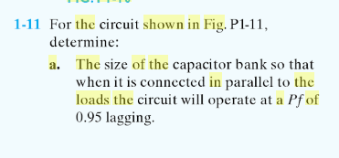 Solved 1-11 For the circuit shown in Fig. P1-11 determine: | Chegg.com