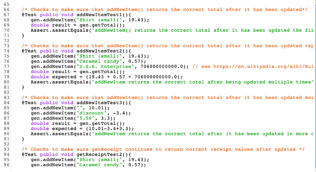 JUnit keeps sailing when I run this on JGrasp. What | Chegg.com