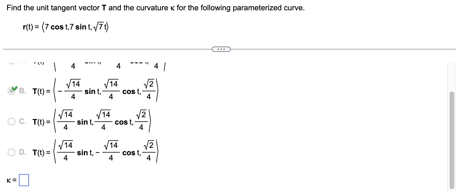 Solved Find the unit tangent vector T and the principal unit | Chegg.com