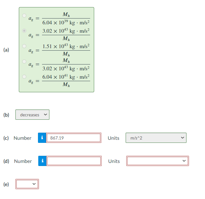 Solved The radius Rh and mass Mh of a black hole are related | Chegg.com