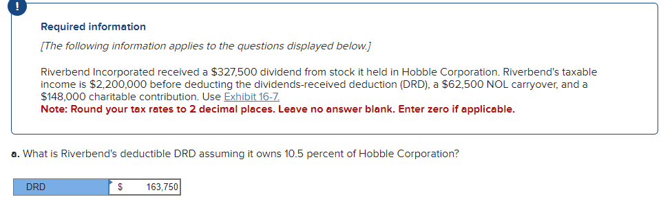 Required information [The following information | Chegg.com