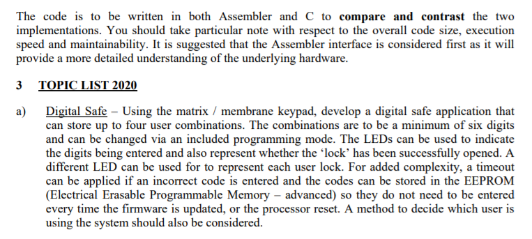 I'm struggling to type the code up in Atmel Studios | Chegg.com
