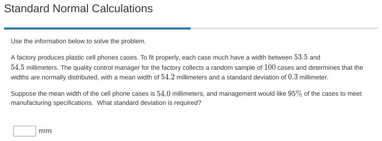Solved Standard Normal Calculations Use the information | Chegg.com