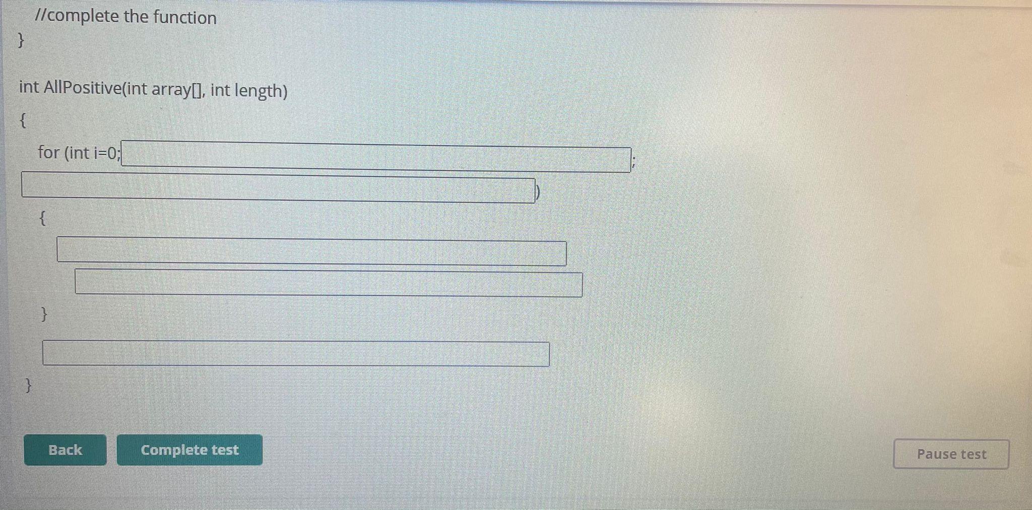 Solved Complete the function below so that takes in an | Chegg.com