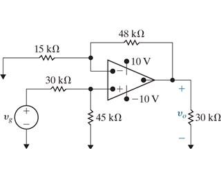 Solved For the non-inverting amplifier, what is the maximum | Chegg.com