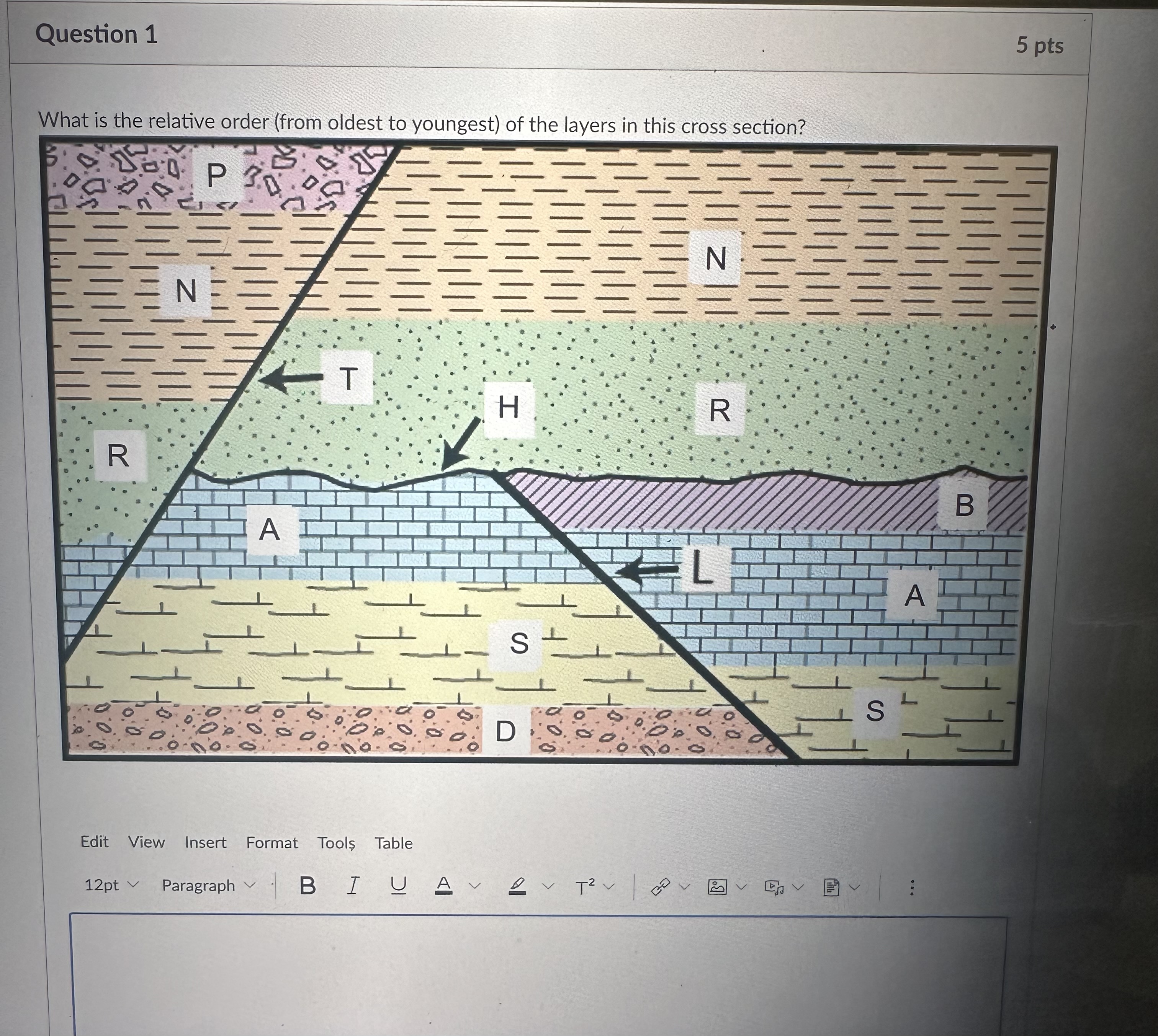 Solved What is the relative order (from oldest tn vounoest) | Chegg.com