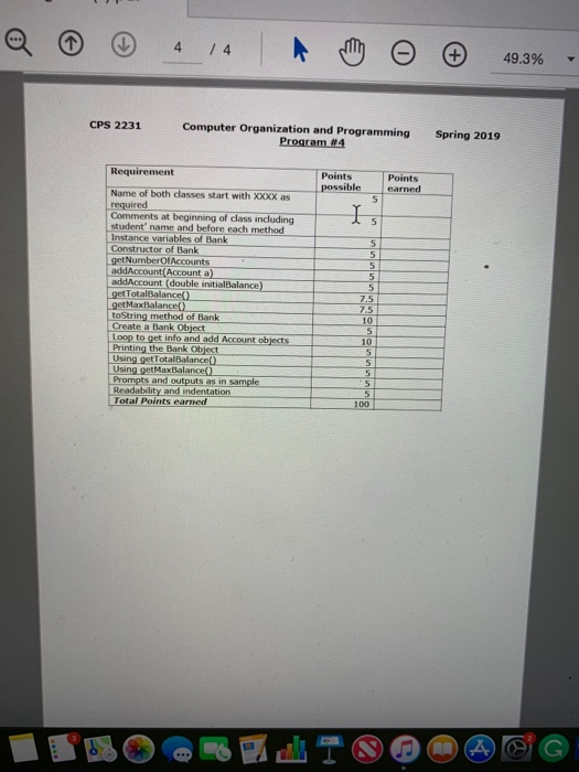 Solved blackboard.kean.edu Program4(1).pdf me Tools | Chegg.com