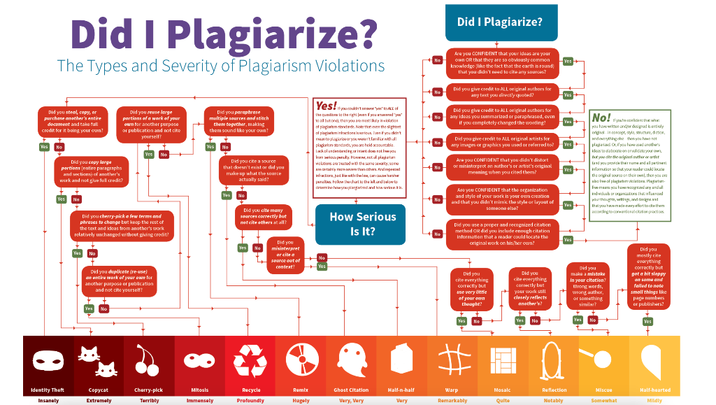 Identify which type of plagiarism from the “Thirteen | Chegg.com