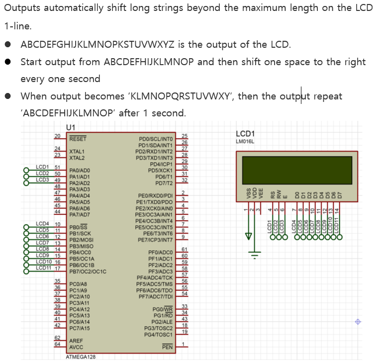 Solved Outputs automatically shift long strings beyond the | Chegg.com
