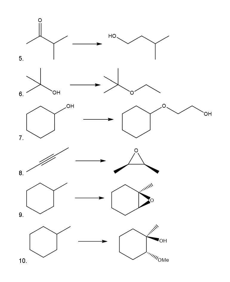 Solved IV. Propose an efficient synthesis for each of the | Chegg.com