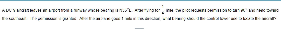 Solved A DC-9 aircraft leaves an airport from a runway whose | Chegg.com