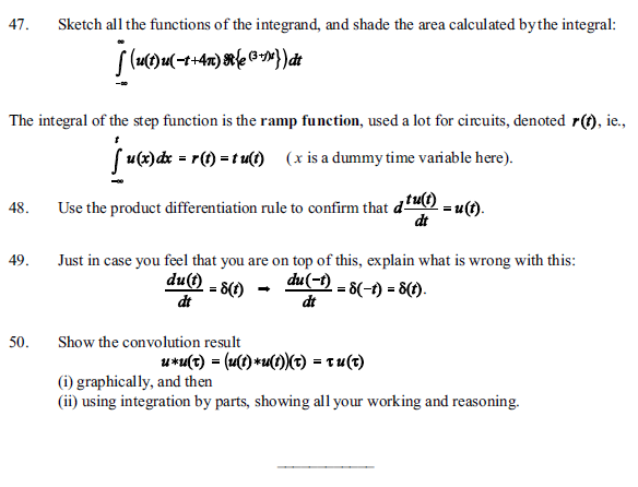 Solved 47. Sketch all the functions of the integrand, and | Chegg.com