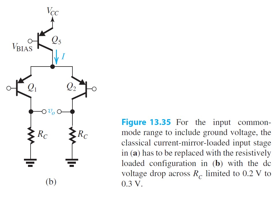 Solved 13.80 For the circuit in Fig. 13.35( b), let VCC=3 V, | Chegg.com