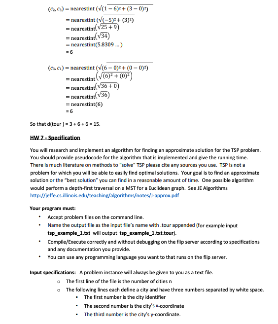 Solved In this assignment you will have fun trying out ideas | Chegg.com
