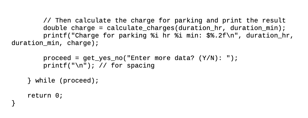 Solved A parking garage charges a $2.00 minimum fee to park | Chegg.com