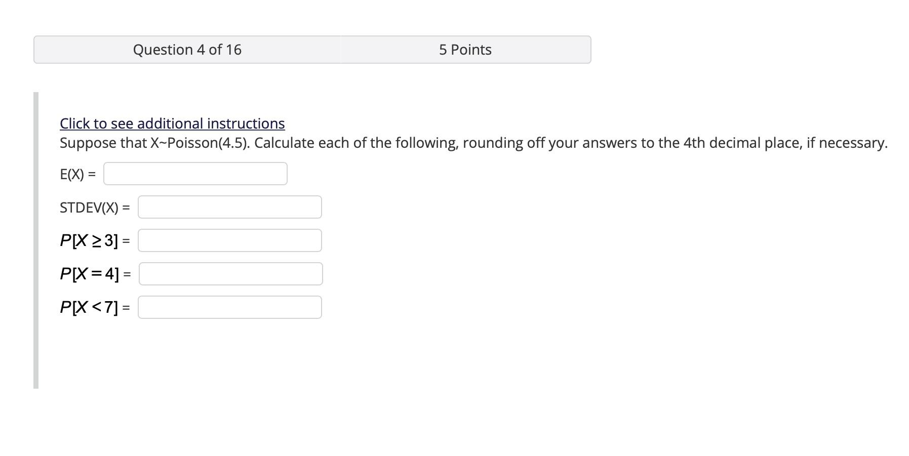 Solved Click to see additional instructions Suppose that X | Chegg.com
