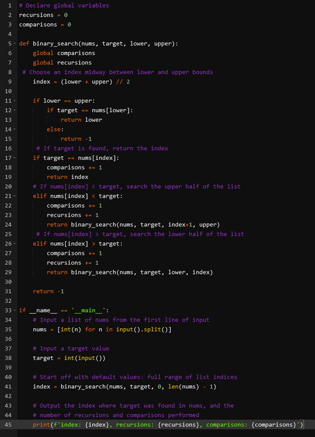 Solved Im stuck on a question in my python labHere is my | Chegg.com