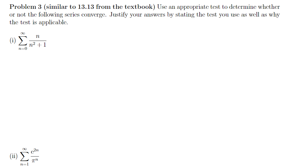 Solved Problem 3 (similar to 13.13 from the textbook) Use an | Chegg.com