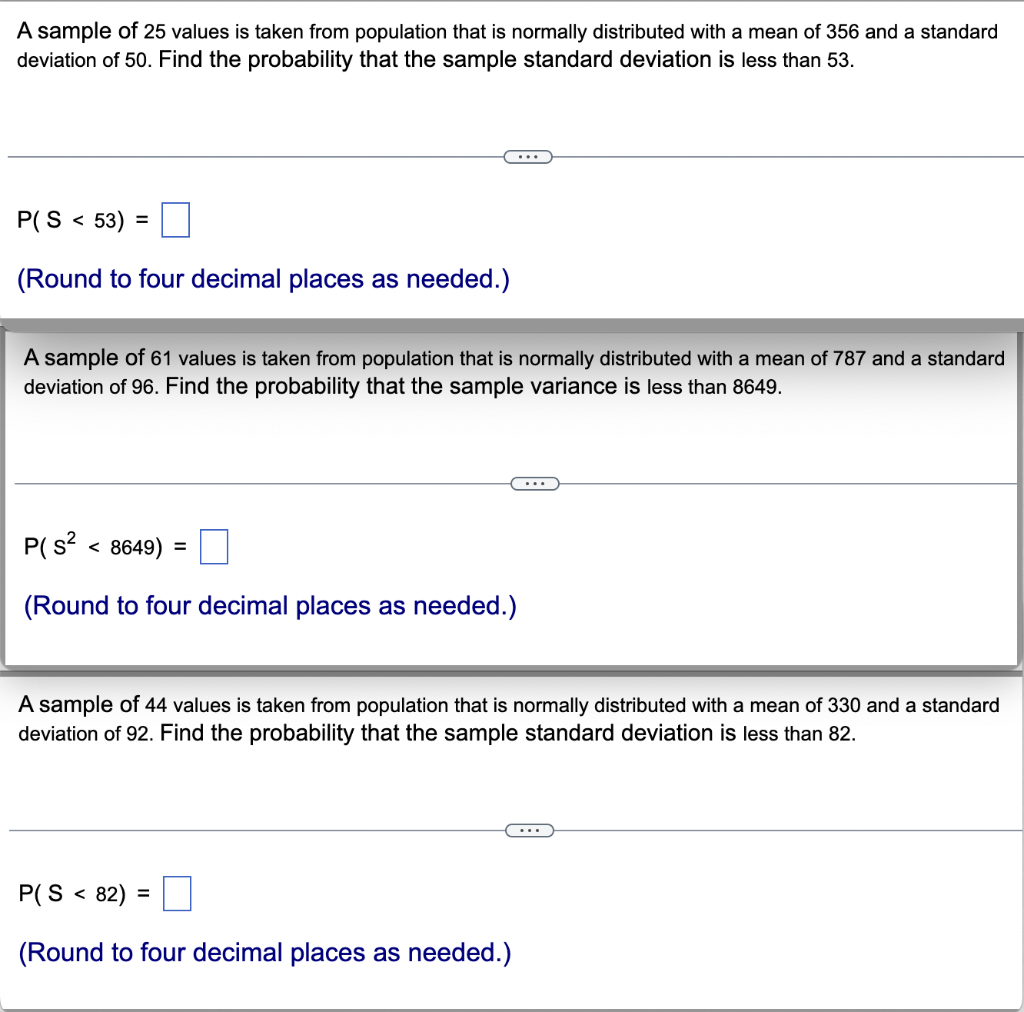 Solved A sample of 25 values is taken from population that | Chegg.com