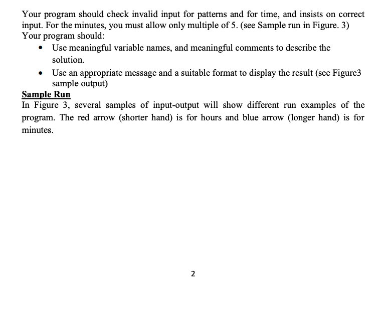 Solved Problem Definition Clocks have different ways of | Chegg.com