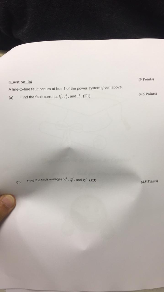 Solved 15 Peints Question: 03 The reactance data for the | Chegg.com
