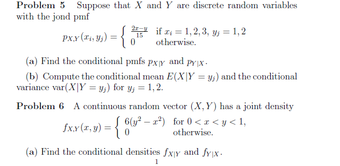 Solved Problem 5 Suppose that X and Y are discrete random | Chegg.com