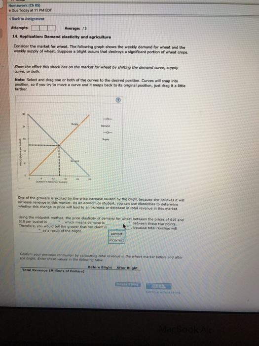 Solved Homework (Ch 05) Due Today at 11 PM EDT Back to | Chegg.com Solved Homework (Ch 05) Due Today at 11 PM EDT Back to | Chegg.com